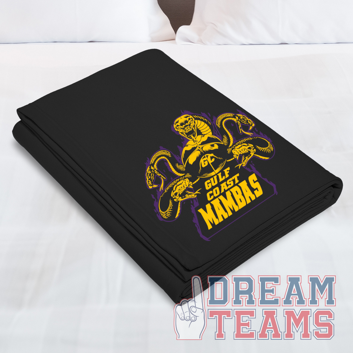 Gulf Coast Mambas - Logo - Blanket* – Dream Teams