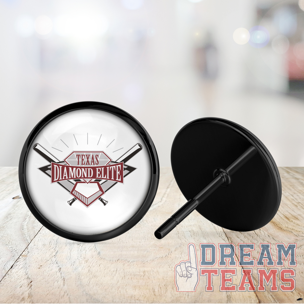 Texas Diamond Elite - Logo - Stud Earrings* – Dream Teams